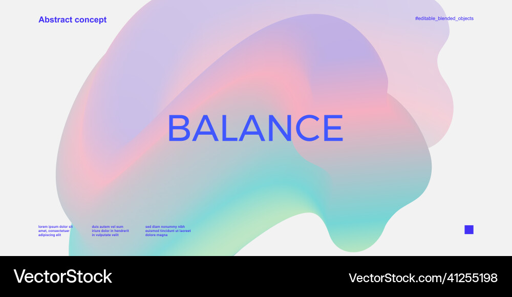 Design template with fluid and liquid shapes Vector Image