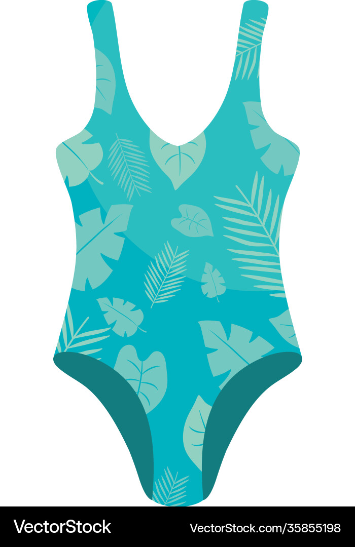 Summer swimwear icon design Royalty Free Vector Image