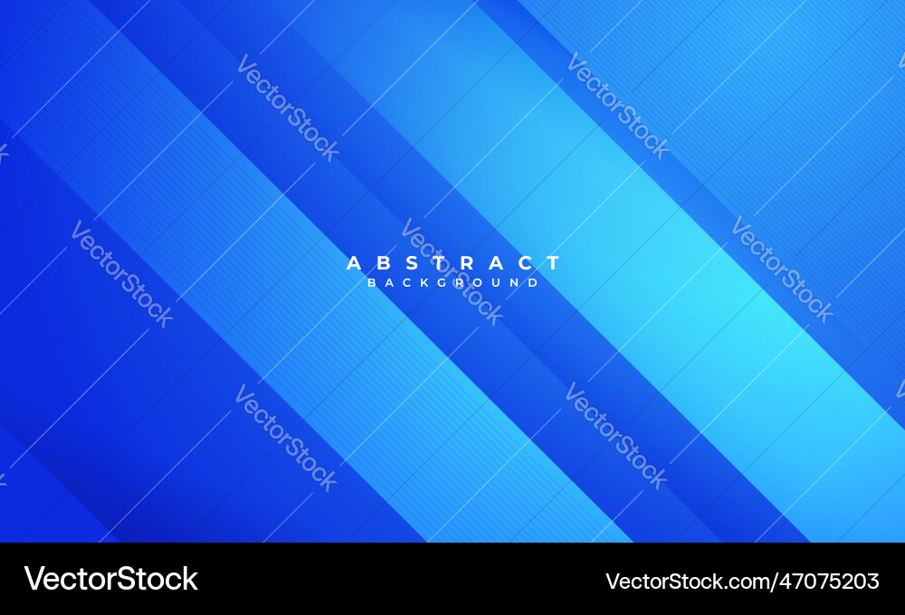 Abstract blue arrow glowing with lighting Vector Image