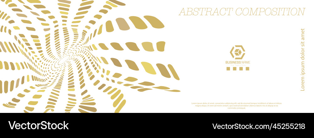 A graphic design layout for cover or poster Vector Image