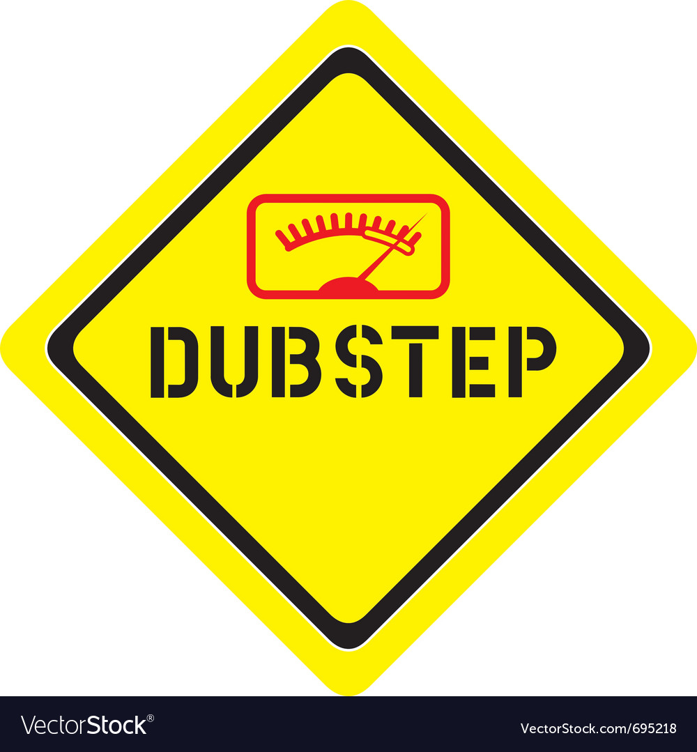 Dubstep logo Royalty Free Vector Image - VectorStock