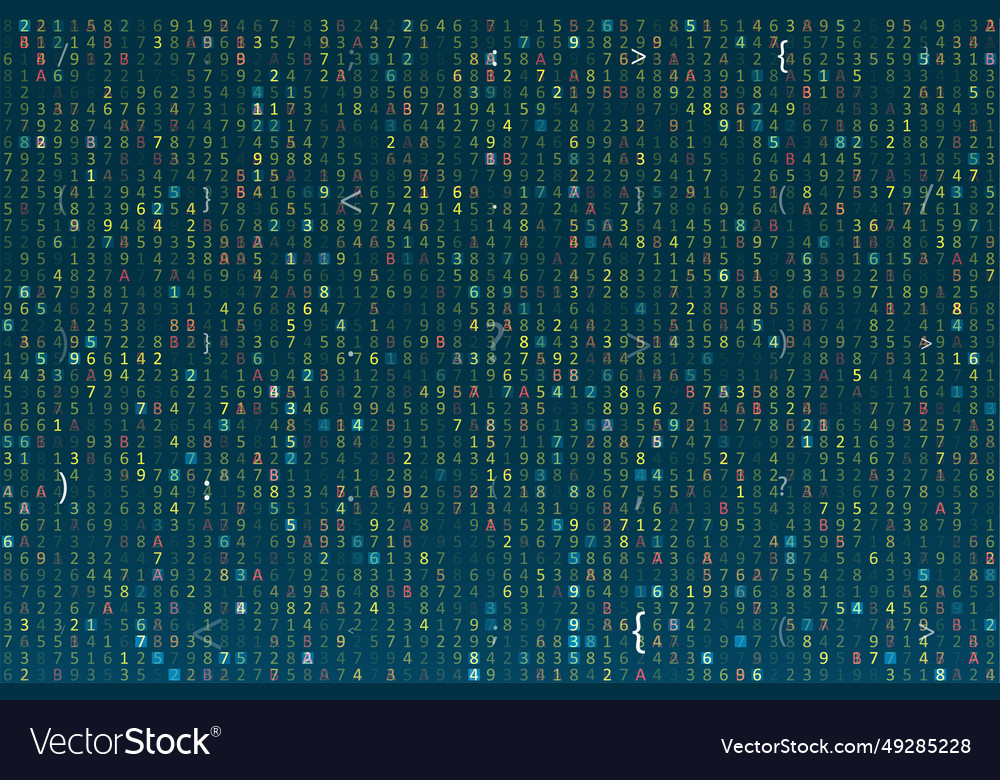 Artificial intelligence and machine learning Vector Image