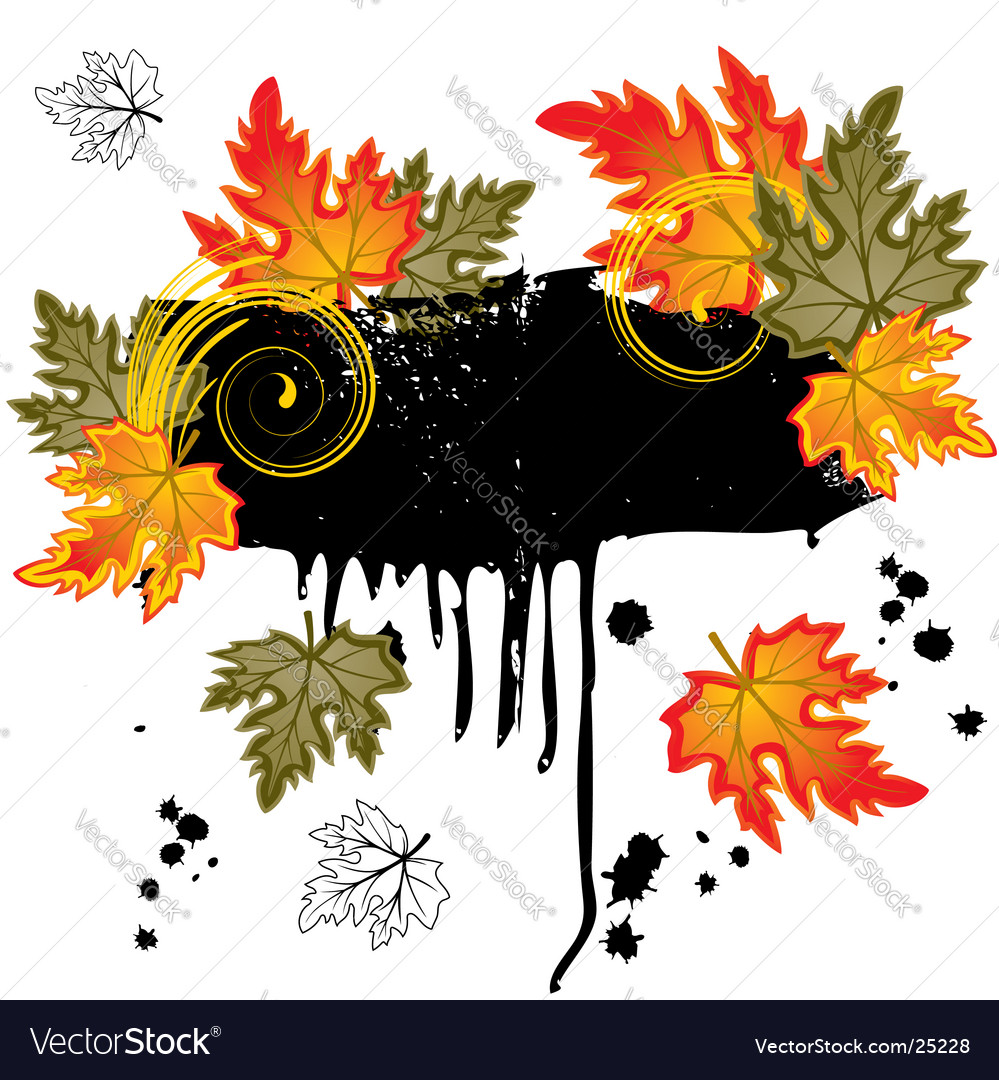 Leaves Royalty Free Vector Image - VectorStock