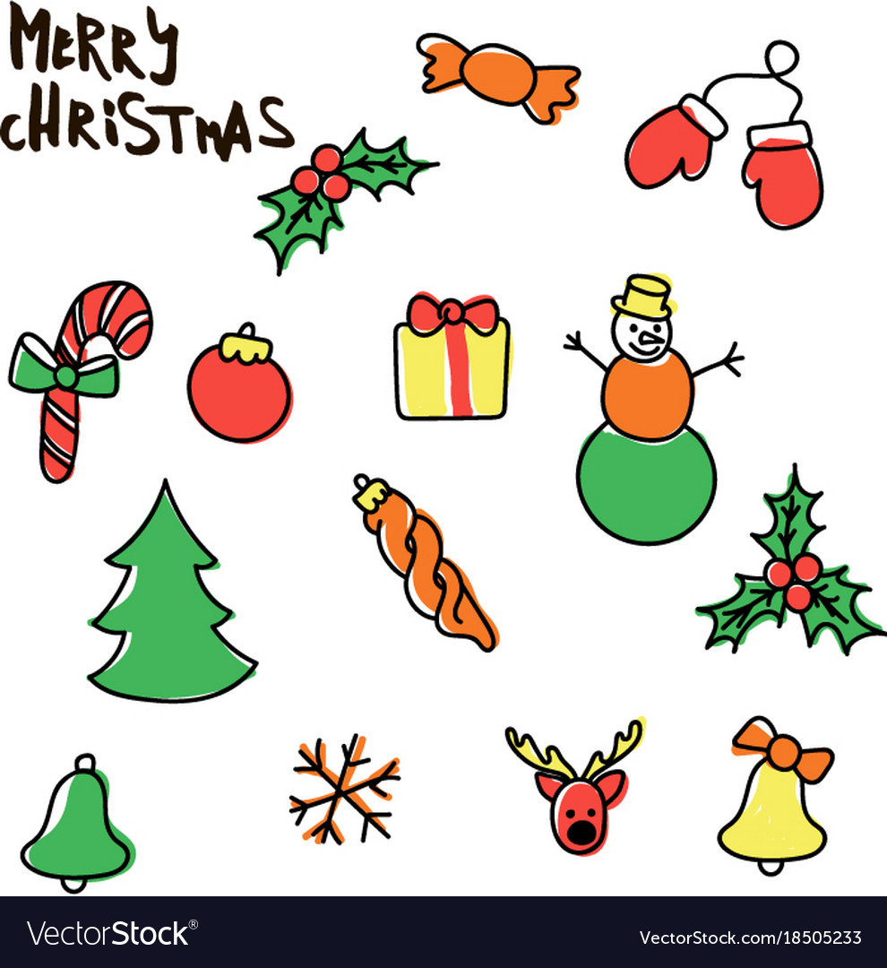 Year seamless pattern Royalty Free Vector Image