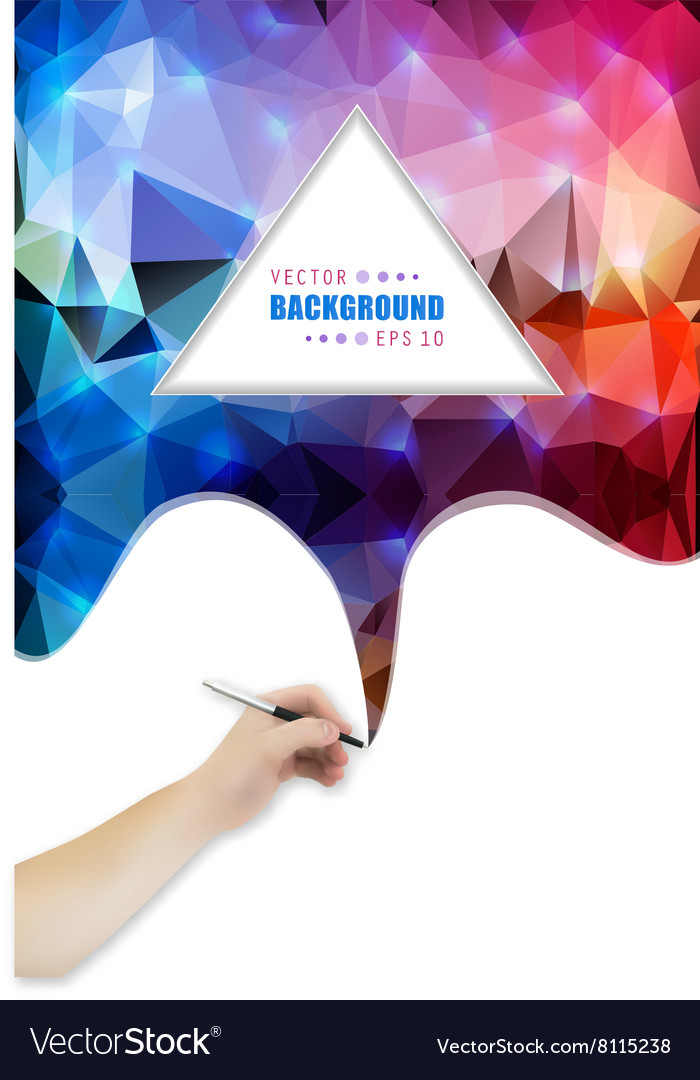 Creative abstract Royalty Free Vector Image - VectorStock