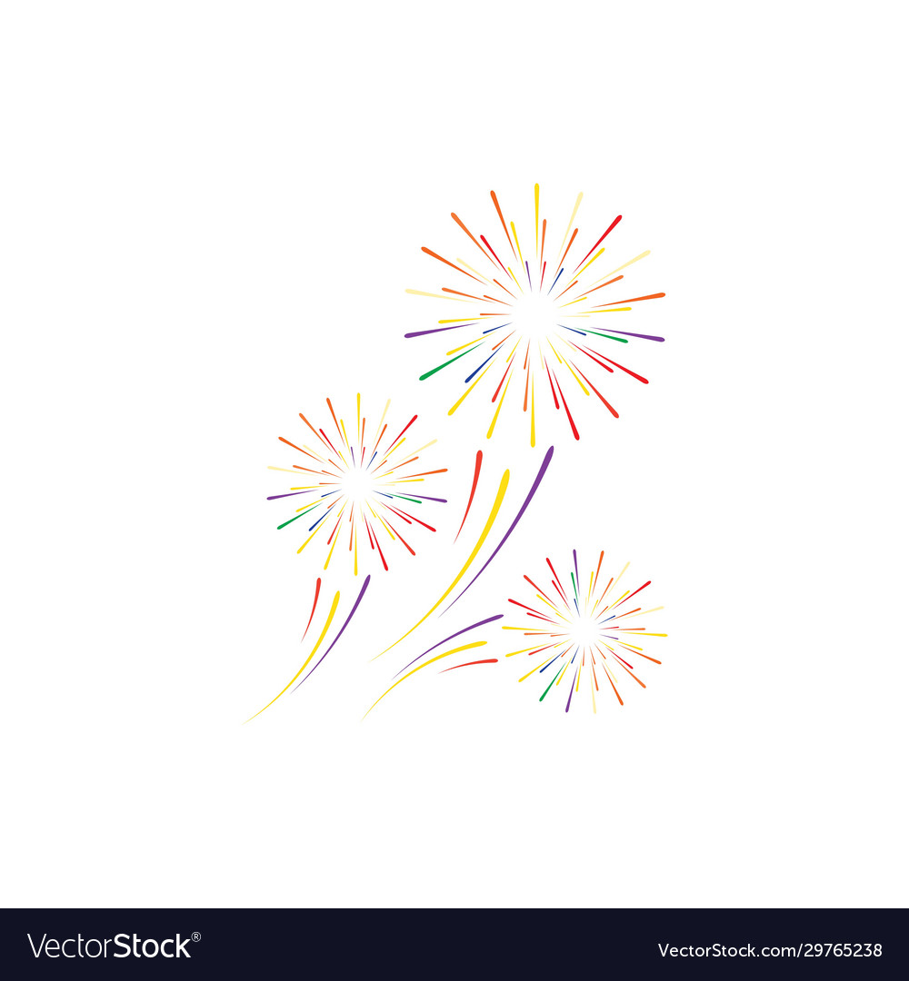 Firework Royalty Free Vector Image - VectorStock