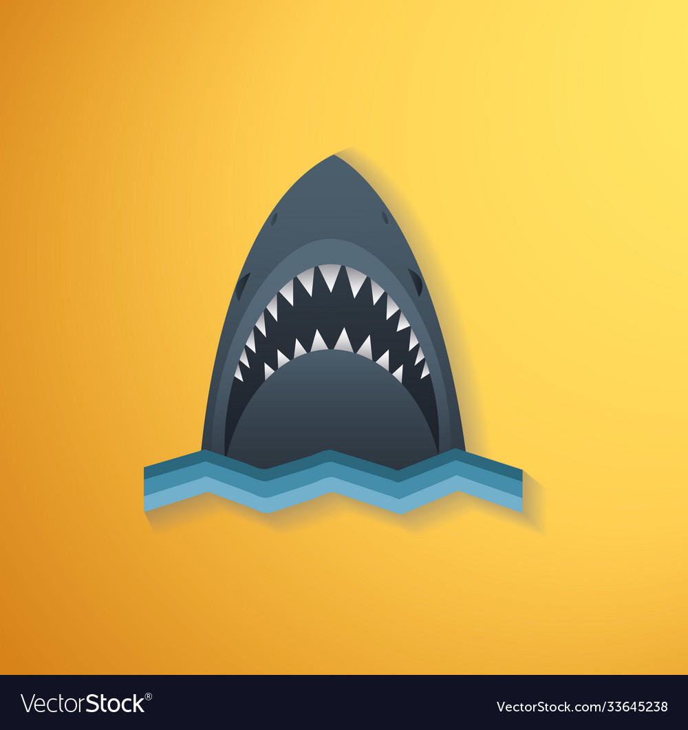 Shark Royalty Free Vector Image - VectorStock