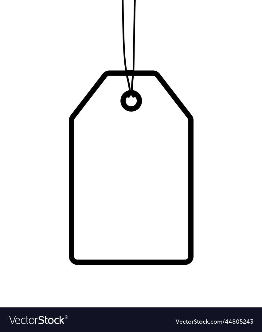 Price tag line icon sale sign label Royalty Free Vector Price tag line icon sale sign label Royalty Free Vector