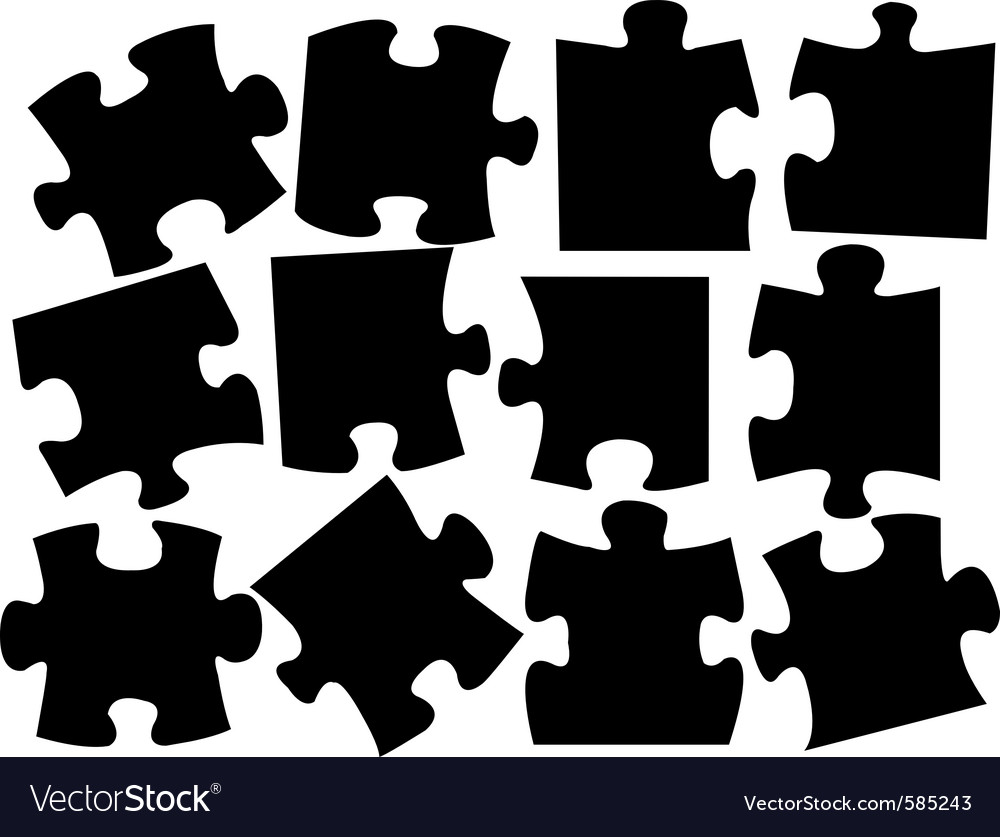 Puzzle Royalty Free Vector Image - VectorStock