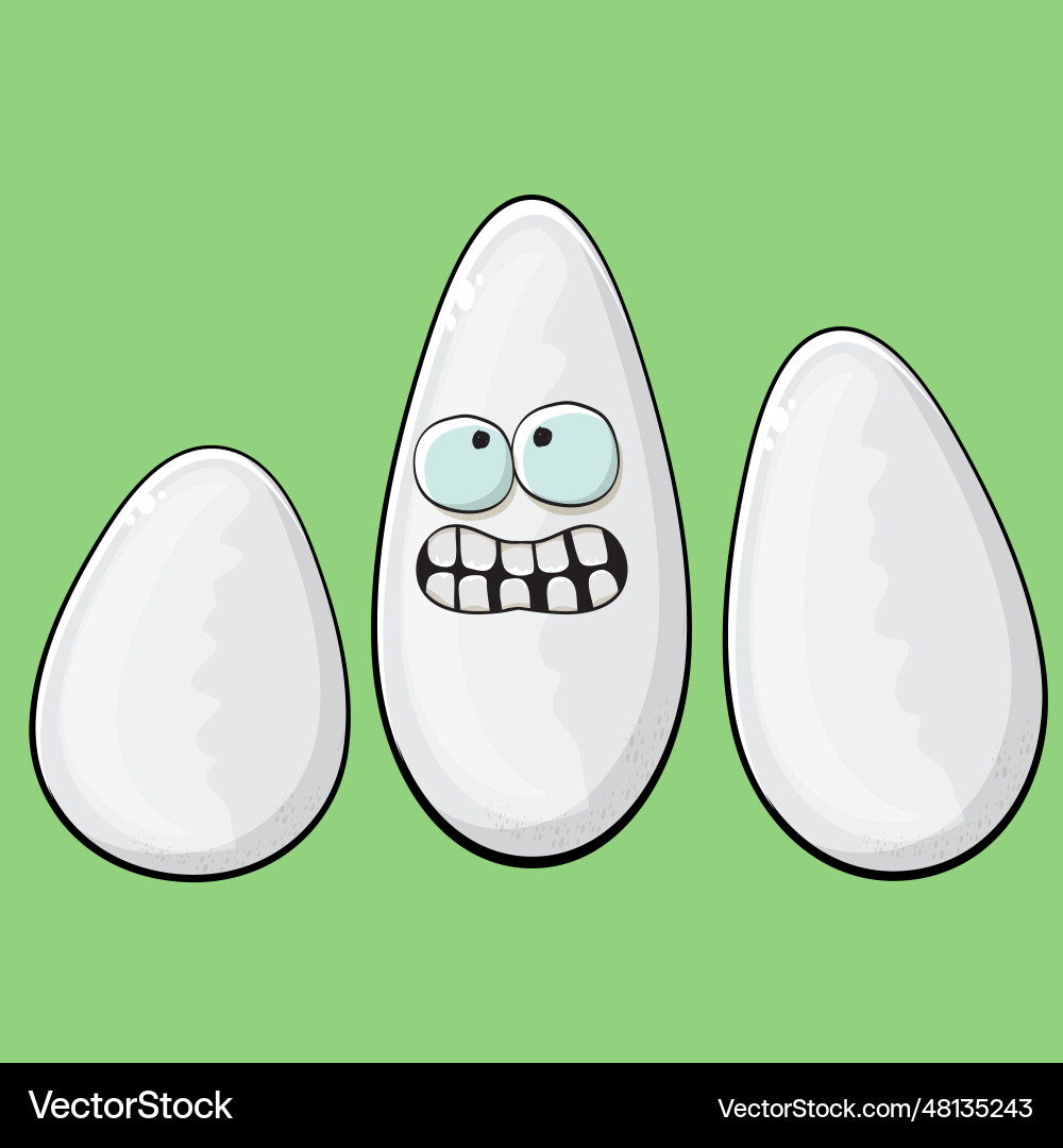 Rice character cartoon rice grain characters Vector Image