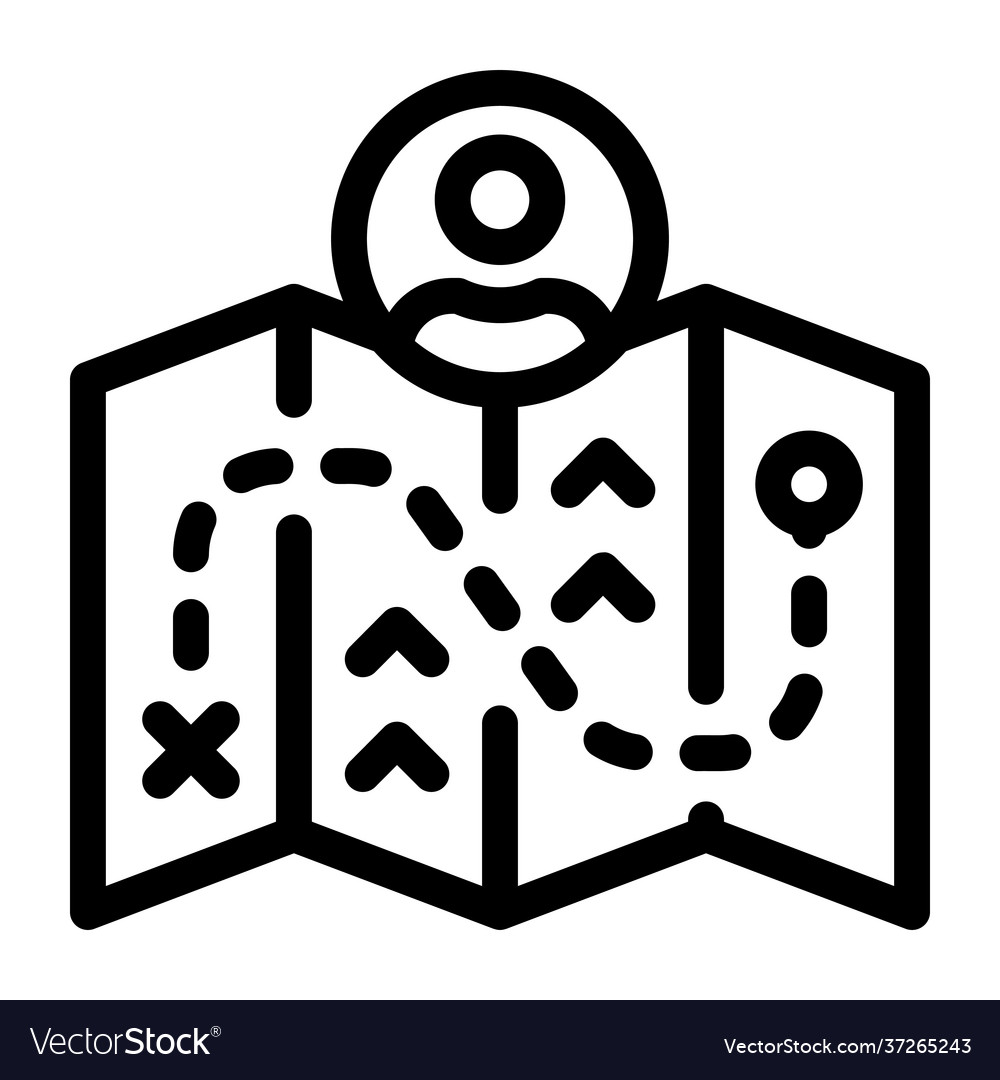 User map Royalty Free Vector Image - VectorStock