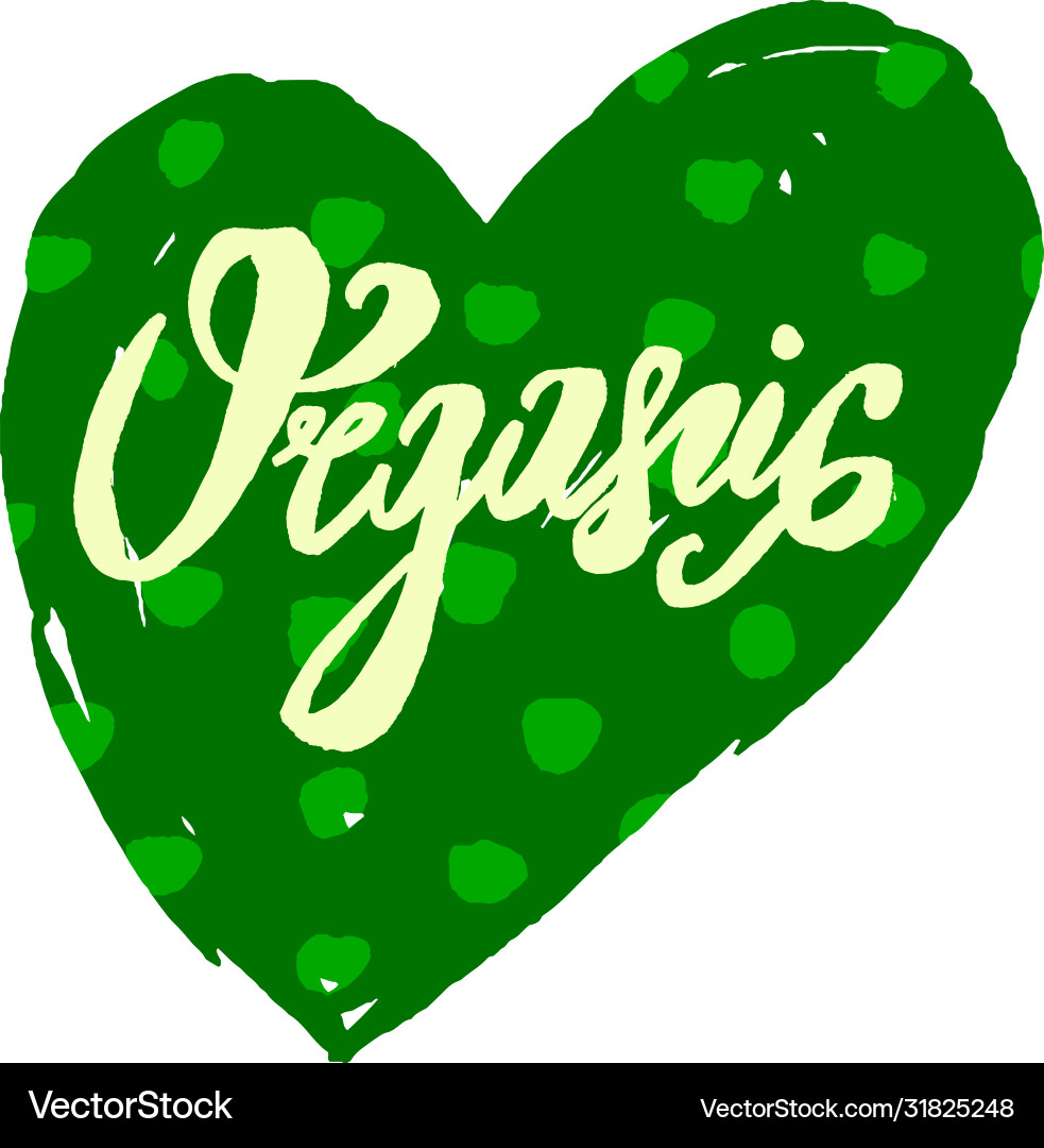 Bio product sticker - handwritten modern Vector Image