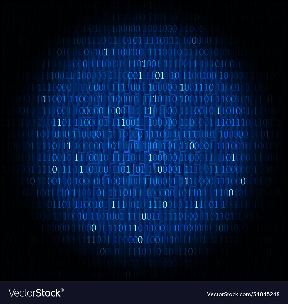 Technology concept hex code digital background Vector Image Technology concept hex code digital background Vector Image