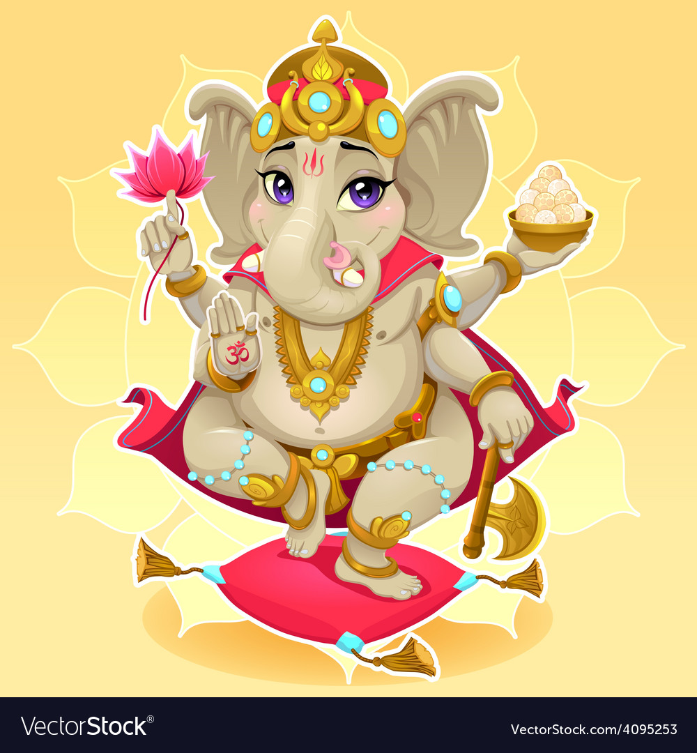 Ganesh Royalty Free Vector Image - VectorStock
