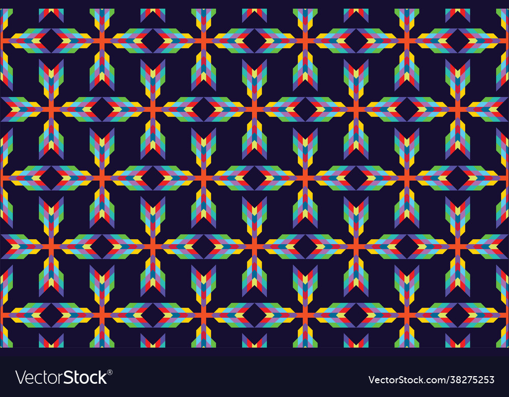 Seamless pattern repeating design Royalty Free Vector Image