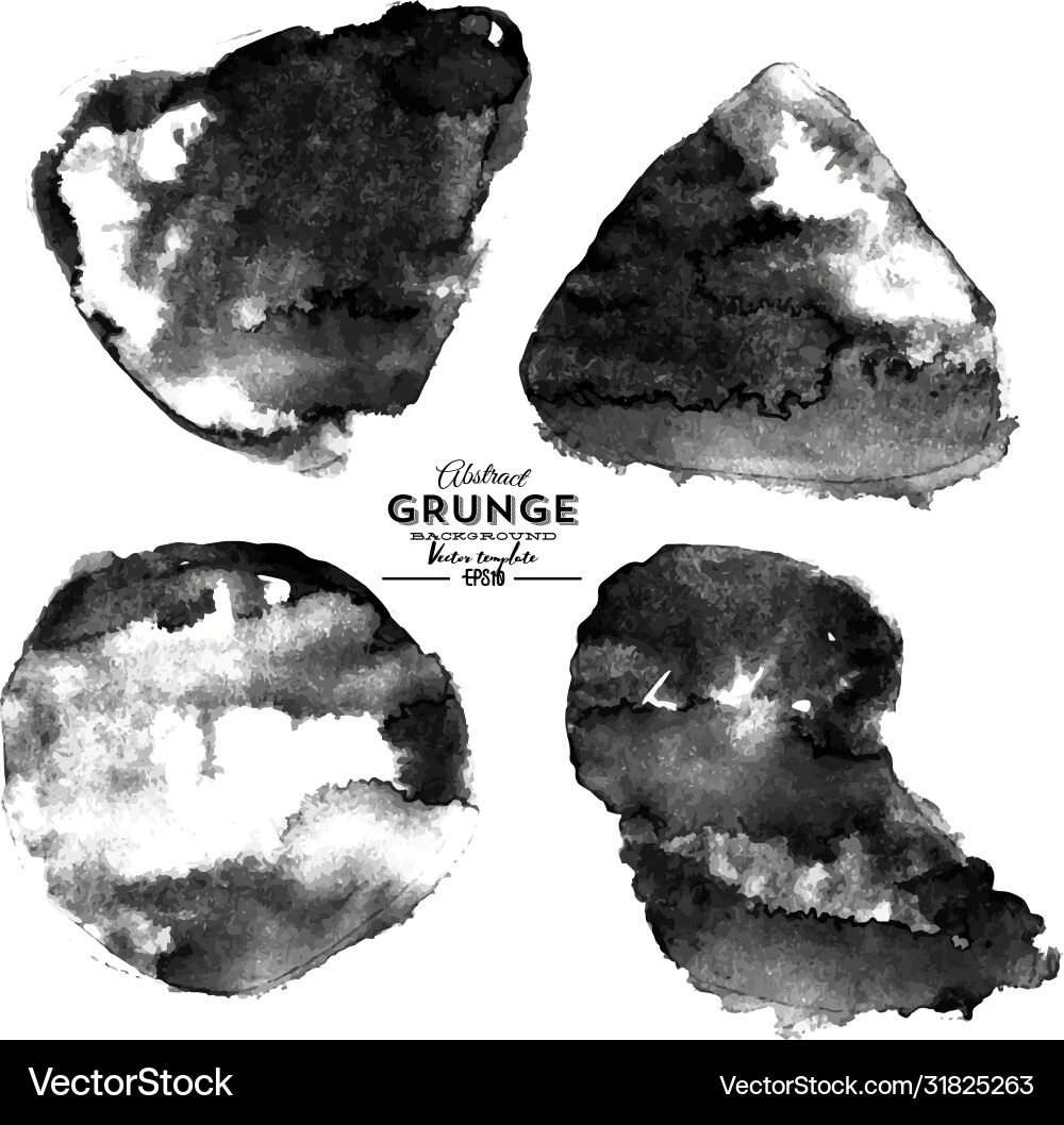 Chinese calligraphy tag and label collection Vector Image