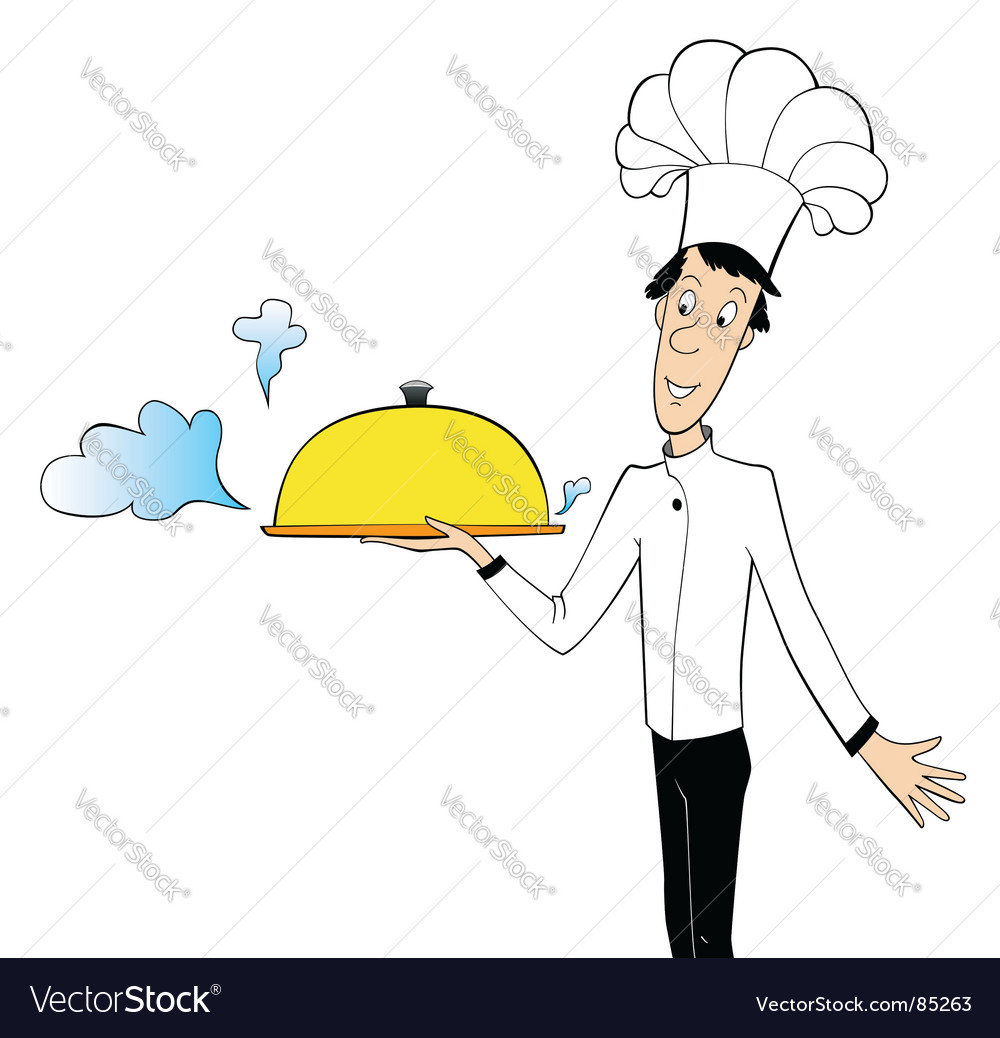 Cook Royalty Free Vector Image - VectorStock