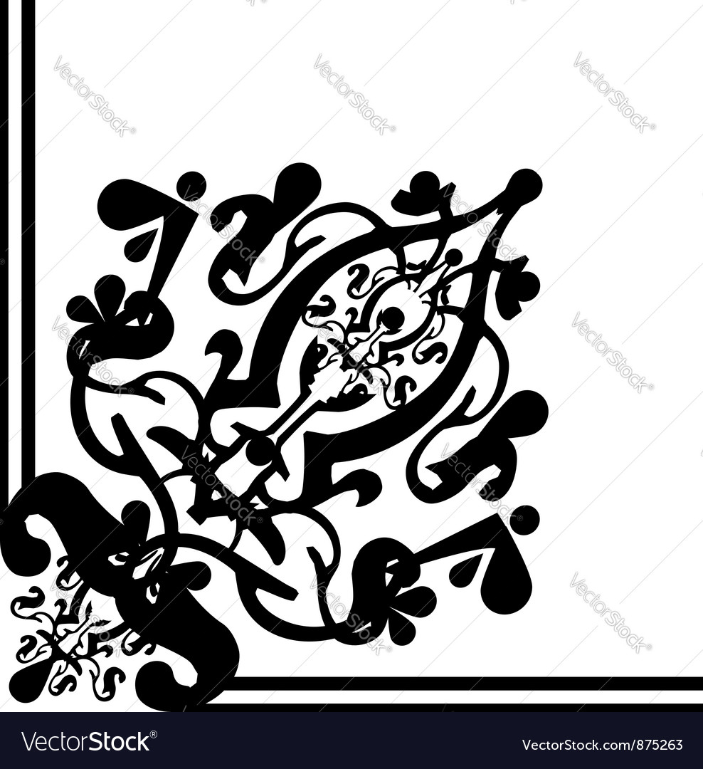 Corner Royalty Free Vector Image - VectorStock