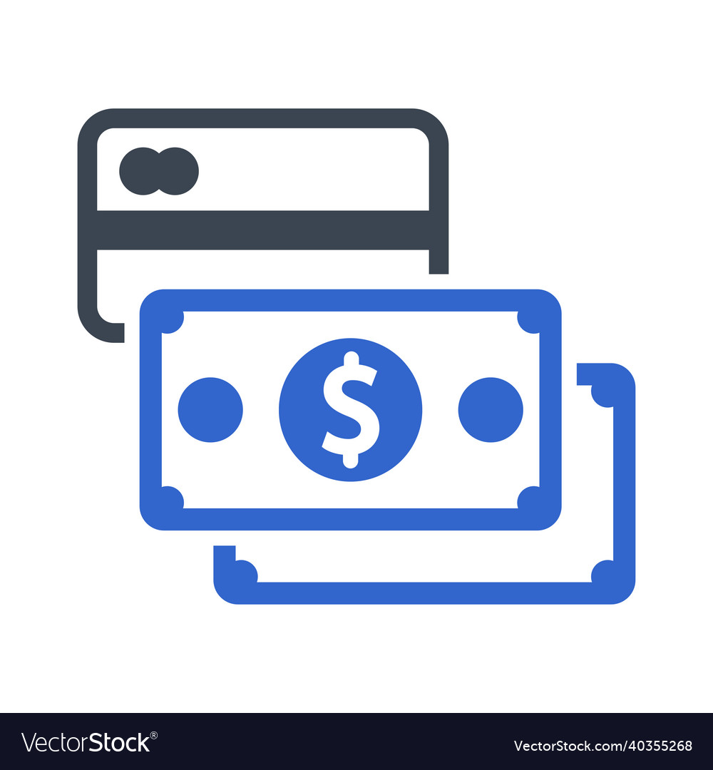Payment methods icon Royalty Free Vector Image