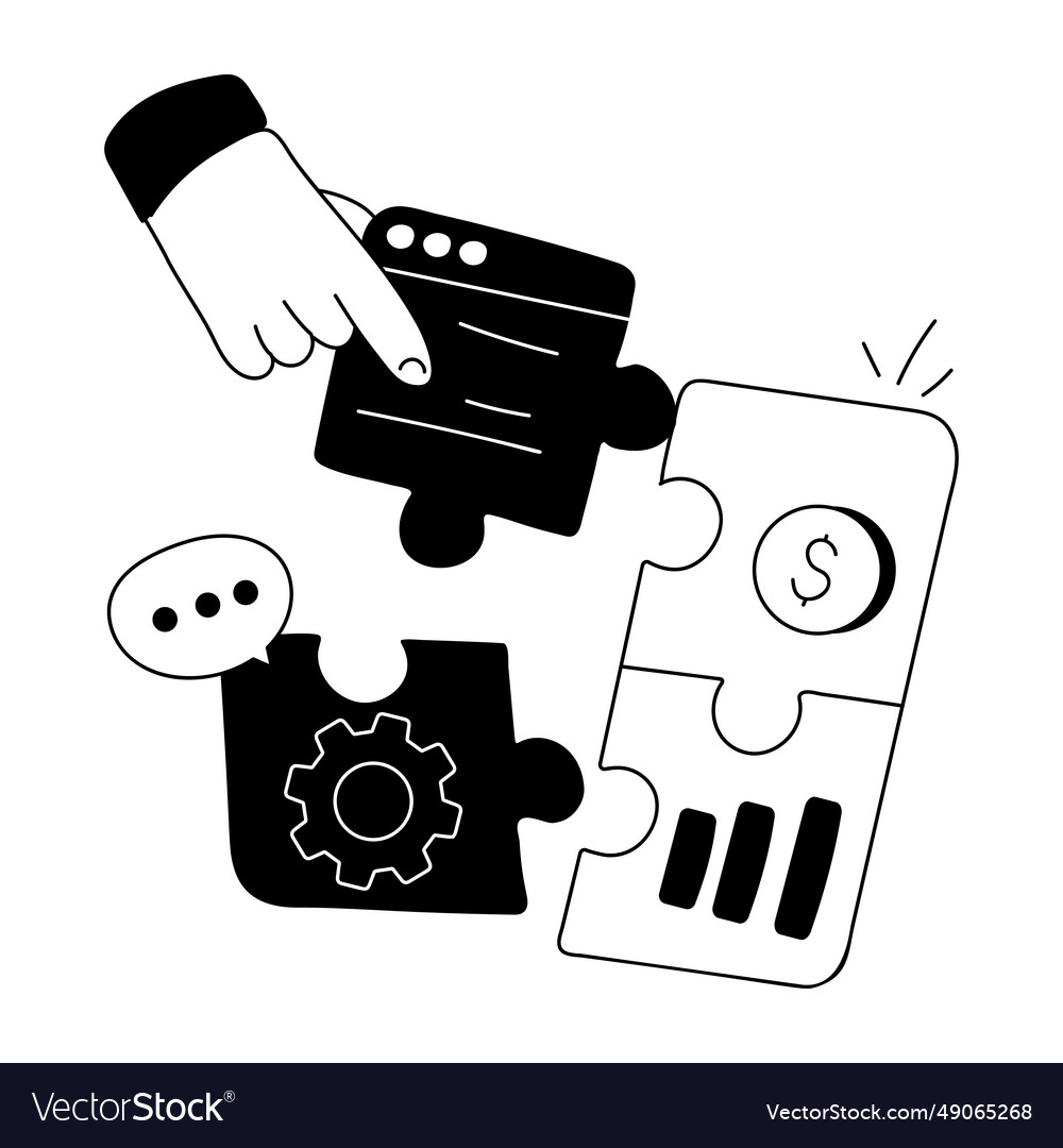 Ppc management Royalty Free Vector Image - VectorStock
