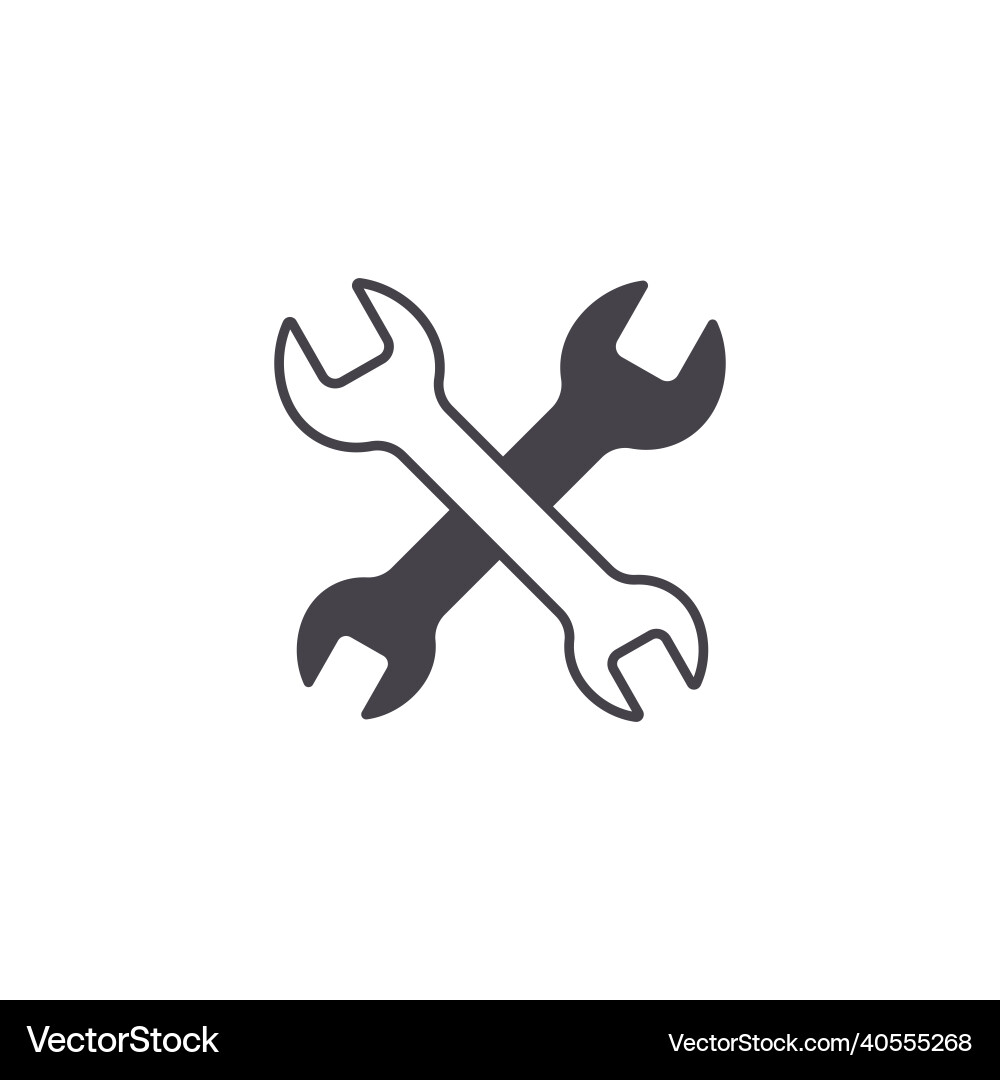 Crossed Tools Logo Various Cross Hammer Mallet Construction Tool