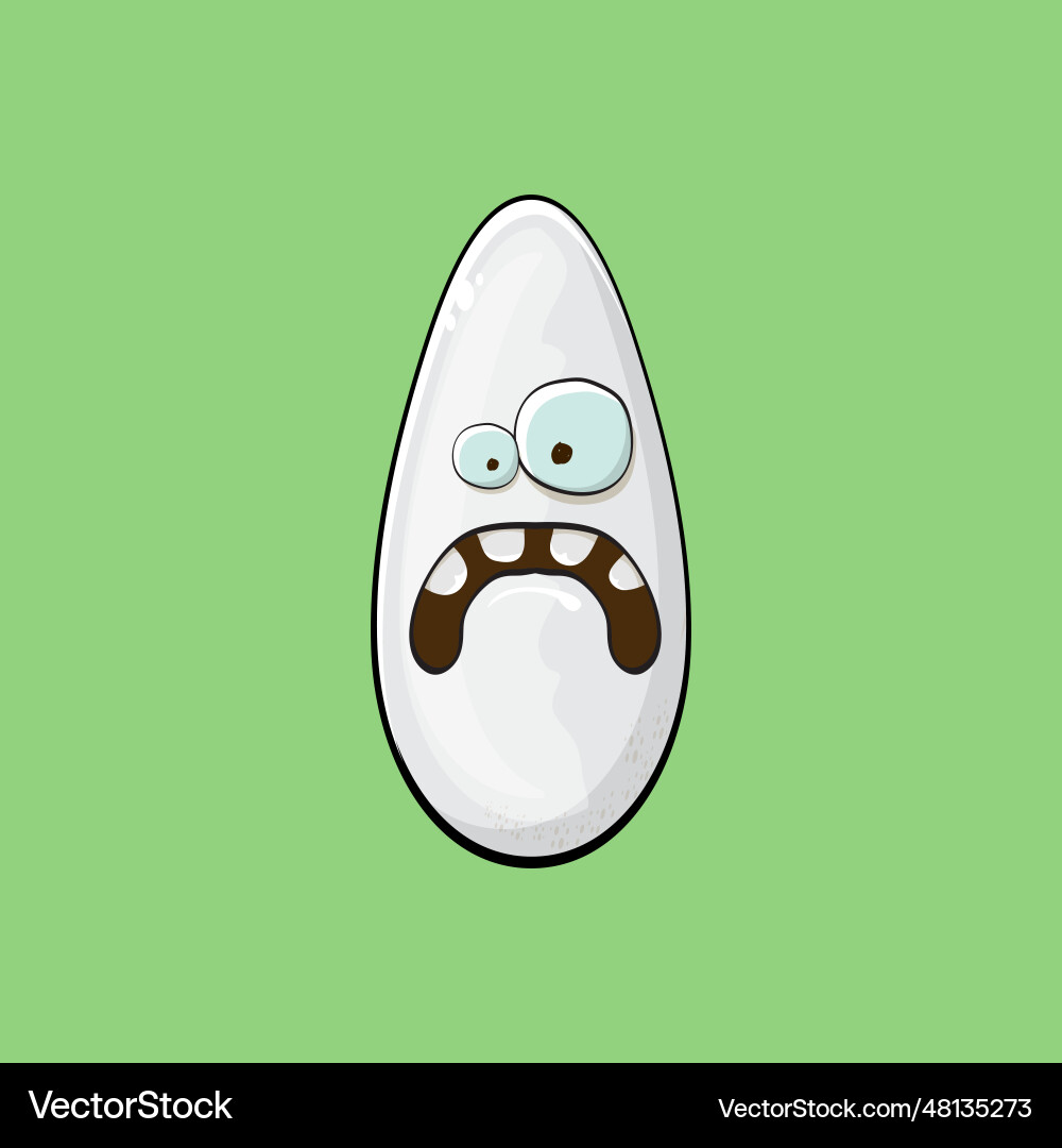 Rice character cartoon rice grain characters Vector Image