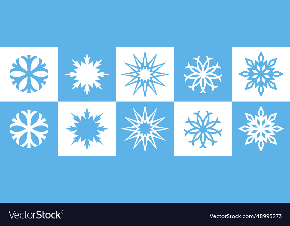 Snowflake Royalty Free Vector Image - VectorStock