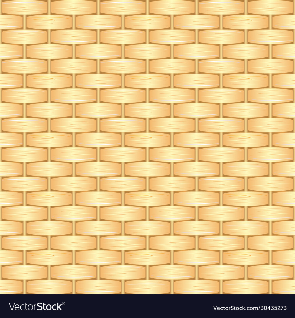 Wicker pattern Royalty Free Vector Image - VectorStock