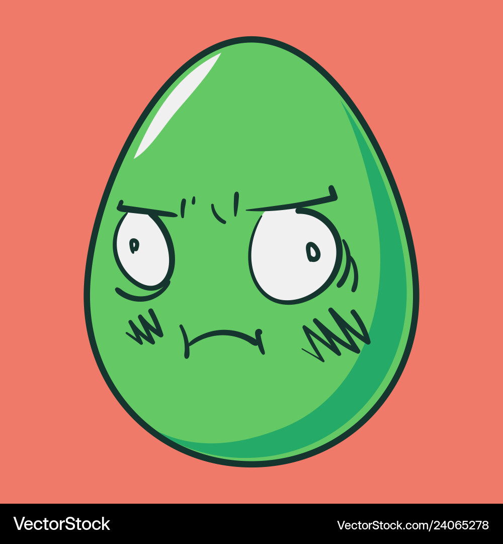 Easter Egg Funny Cartoon