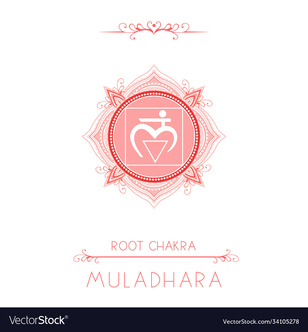 Root chakra Royalty Free Vector Image - VectorStock