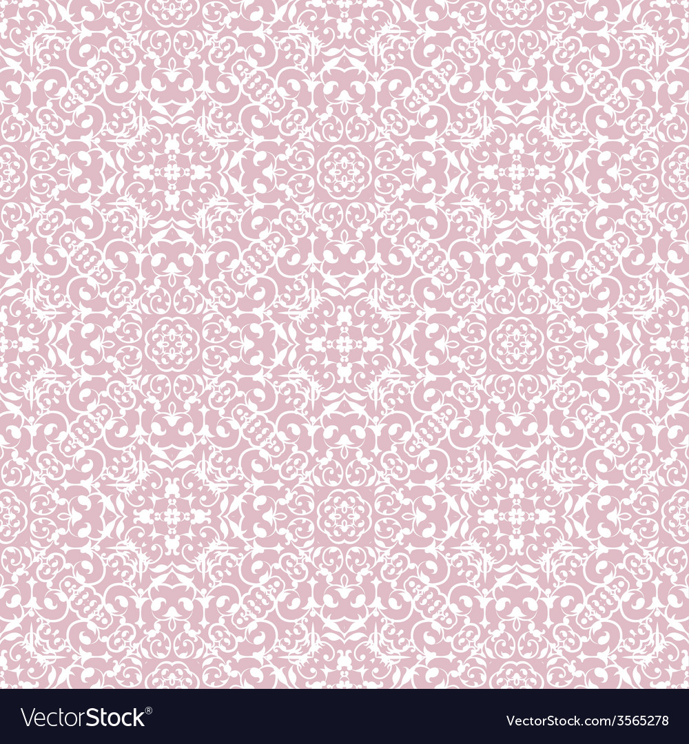 White lace pattern Royalty Free Vector Image - VectorStock