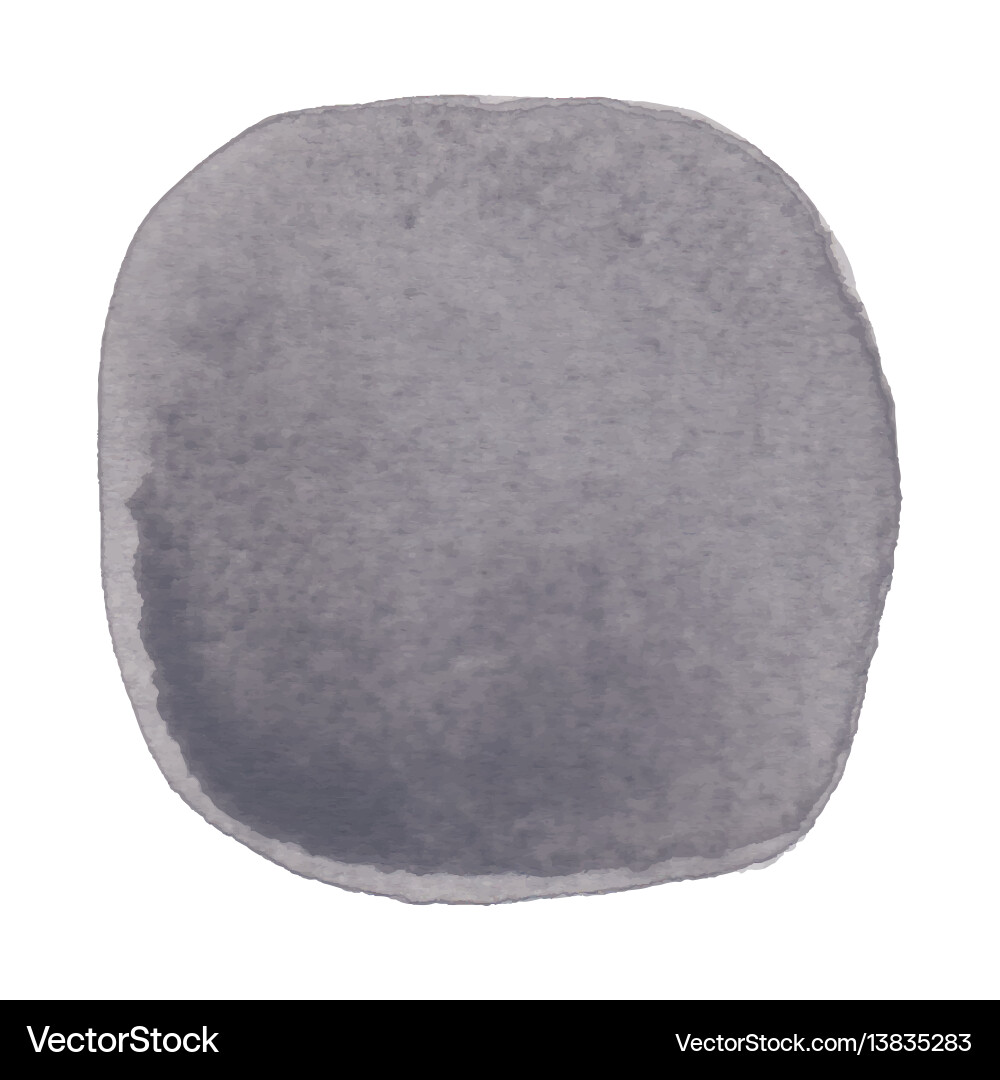 Abstract gray watercolor on white background Vector Image