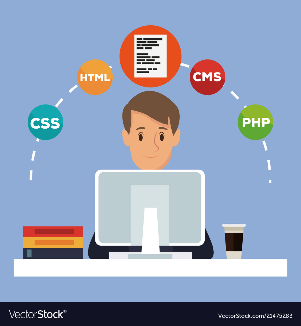 Software and programming Royalty Free Vector Image