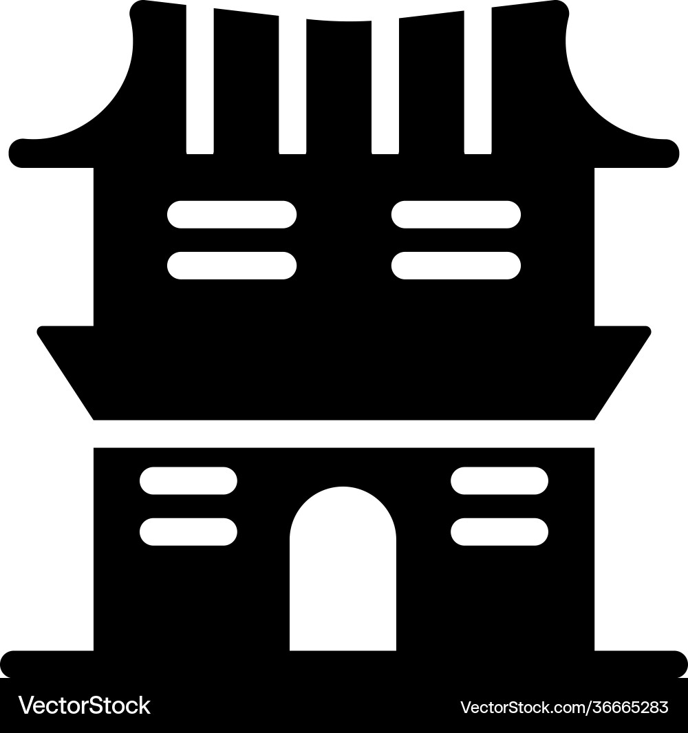 Temple Royalty Free Vector Image - VectorStock