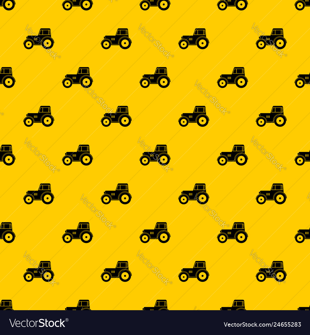 Tractor pattern Royalty Free Vector Image - VectorStock Tractor pattern Royalty Free Vector Image - VectorStock