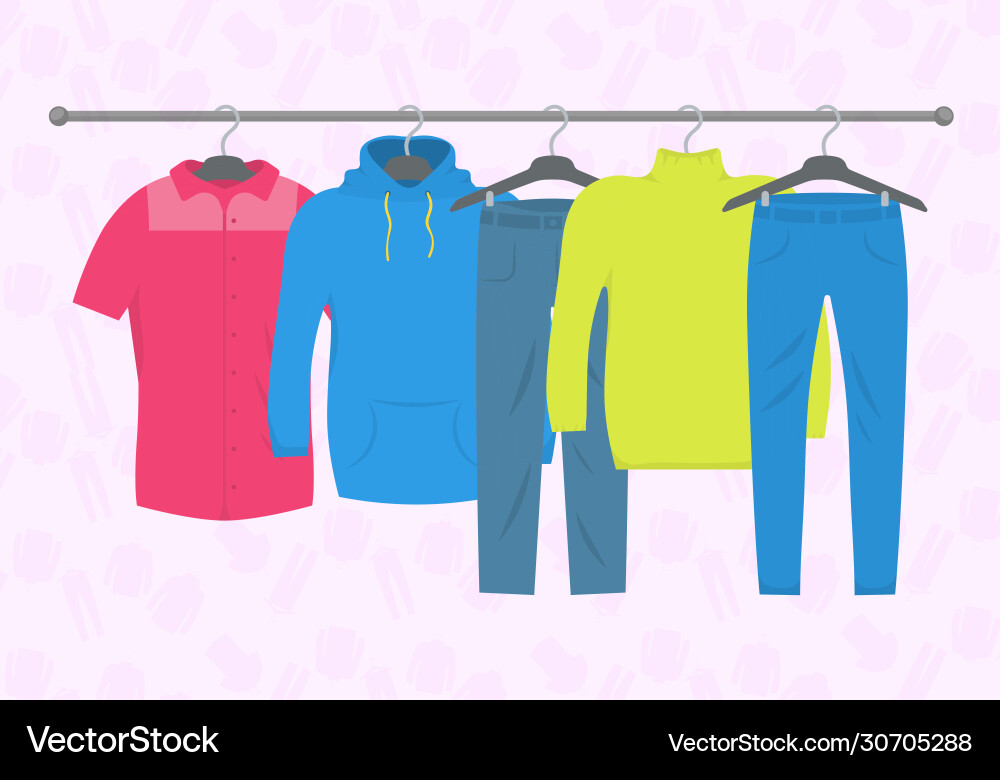 Clothes accessories fashion Royalty Free Vector Image