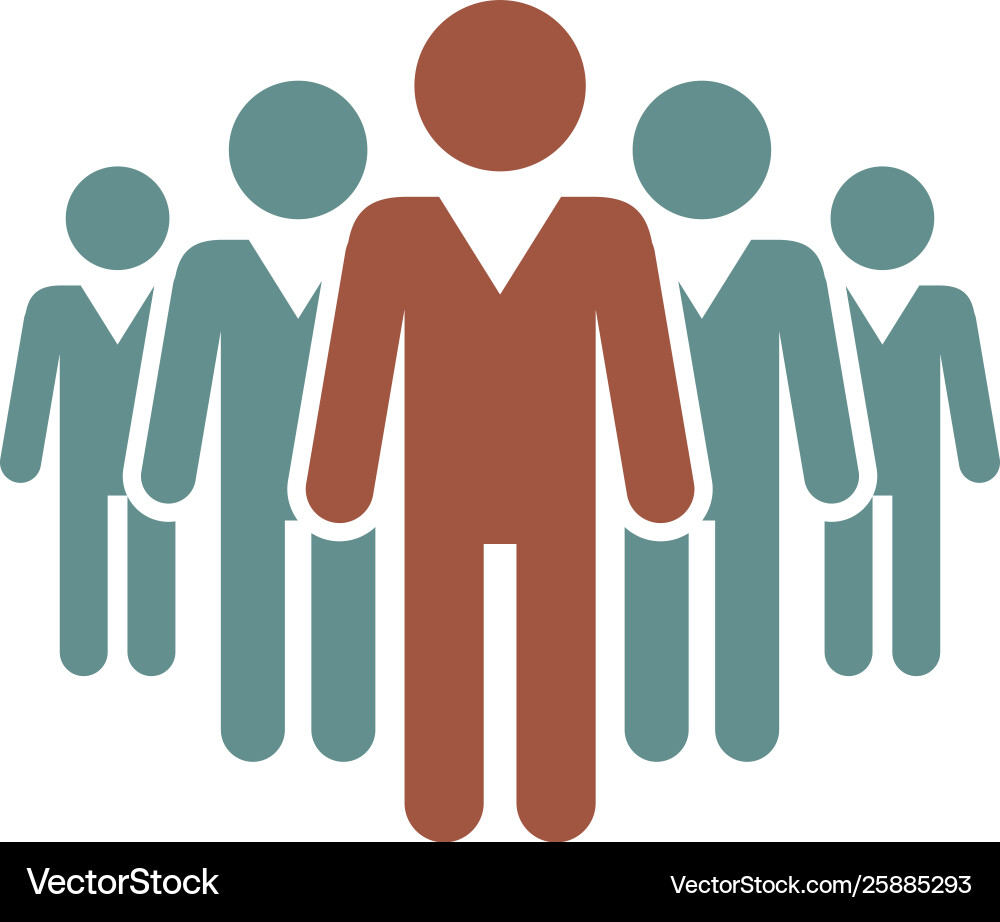 Business people related icon on background Vector Image