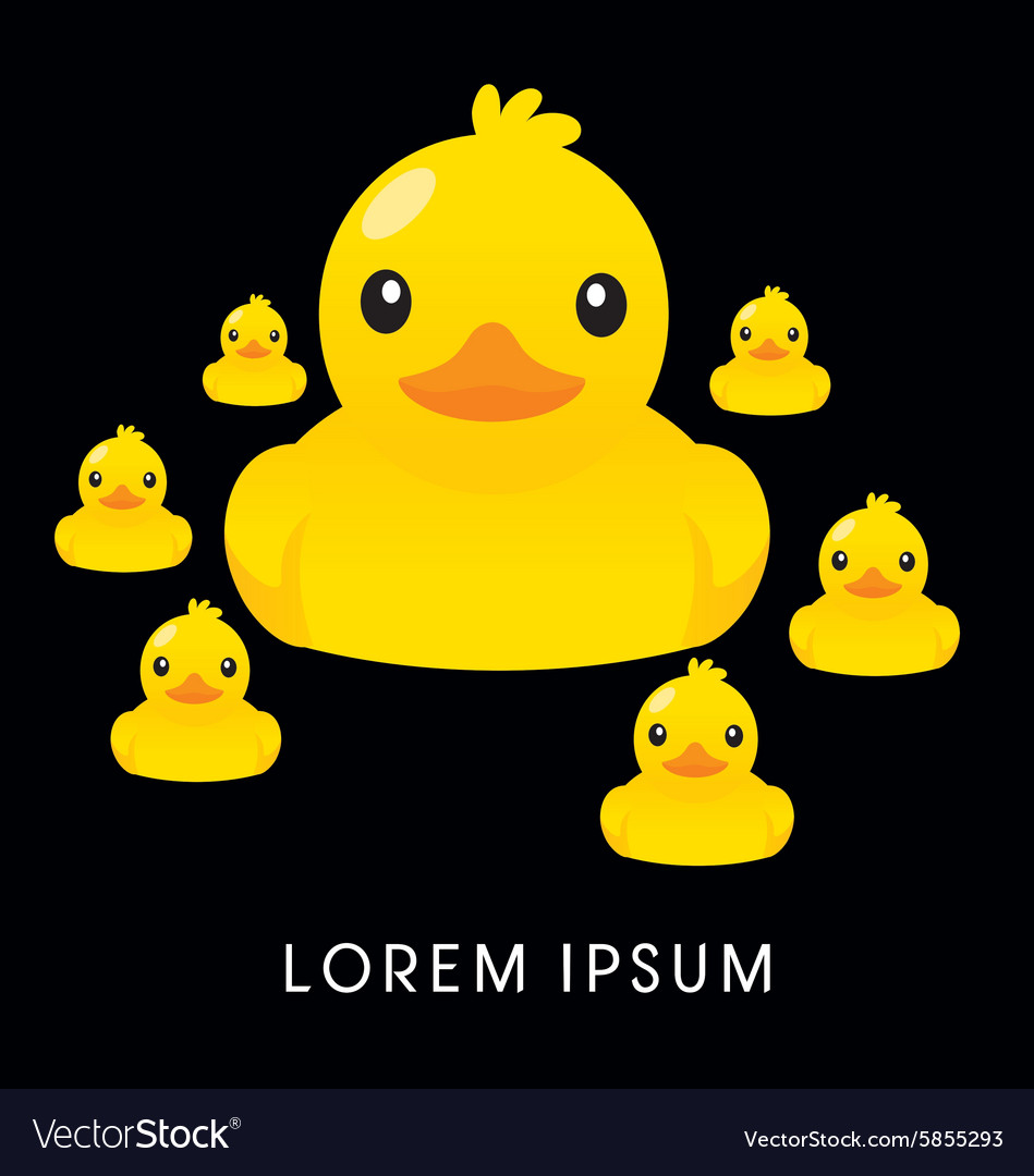 Ducks Royalty Free Vector Image - VectorStock