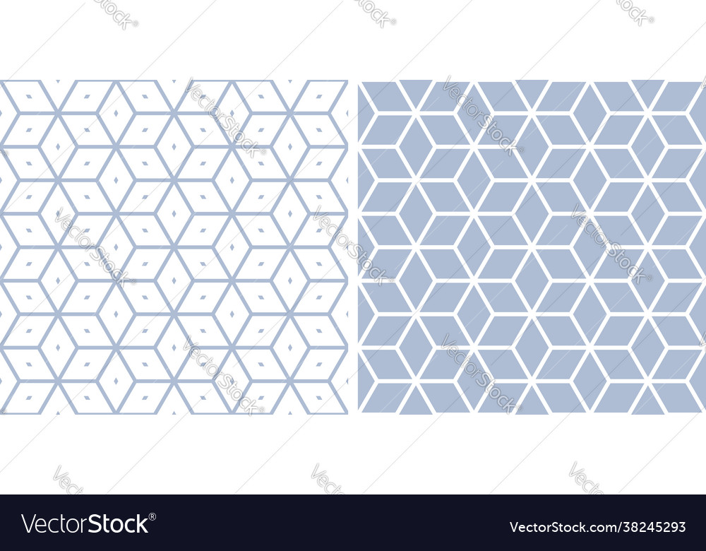 Seamless op art patterns Royalty Free Vector Image