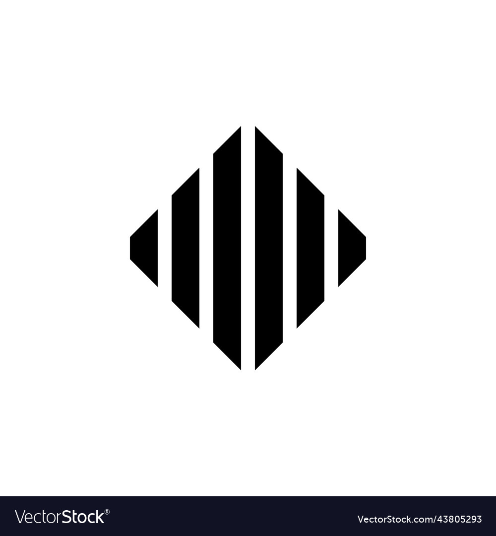 Sound wave black glyph ui icon Royalty Free Vector Image