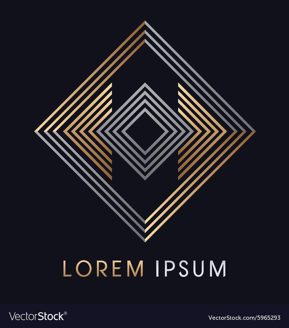 Square abstract Royalty Free Vector Image - VectorStock