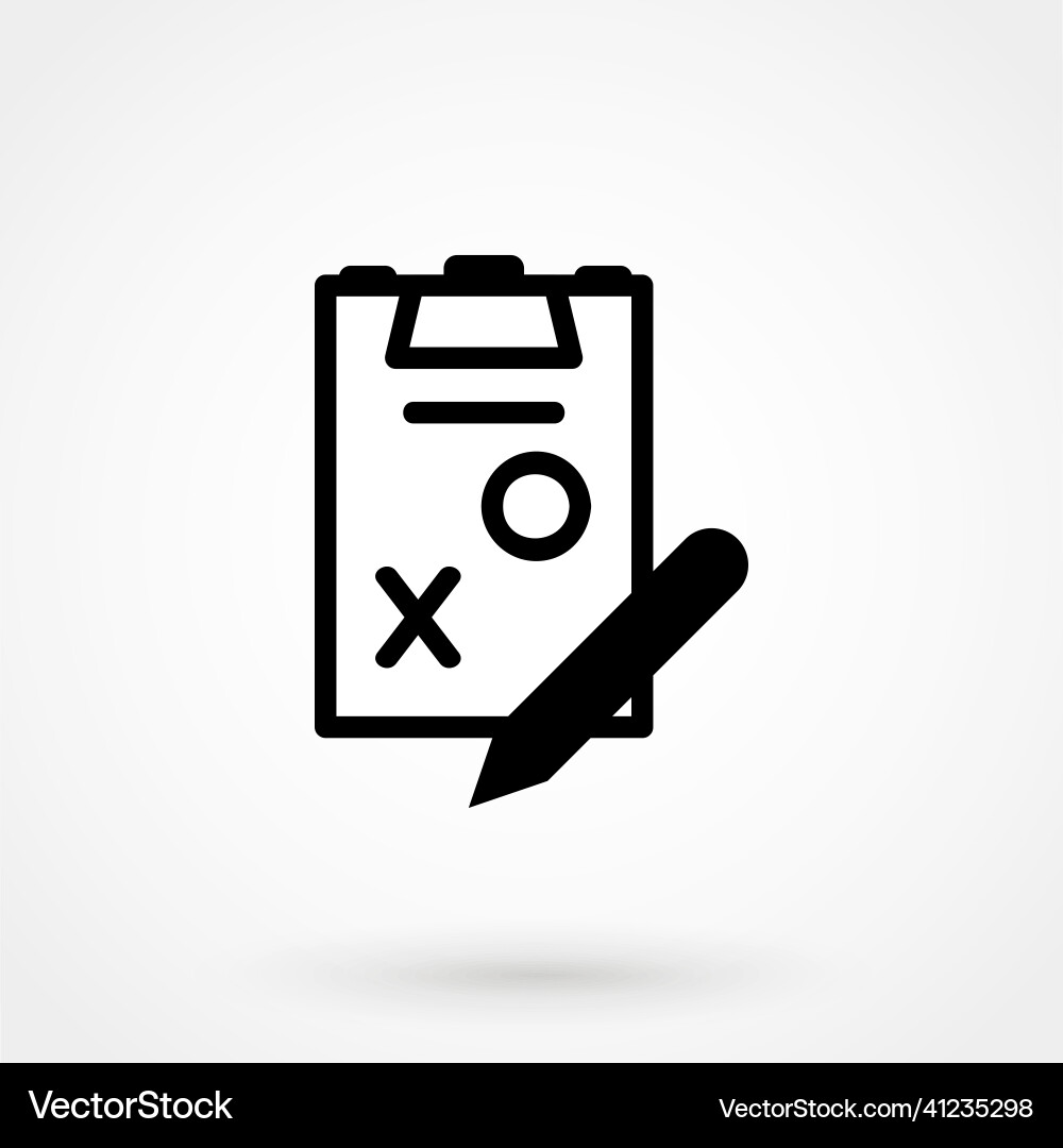 Checklist icon one of set web icons Royalty Free Vector