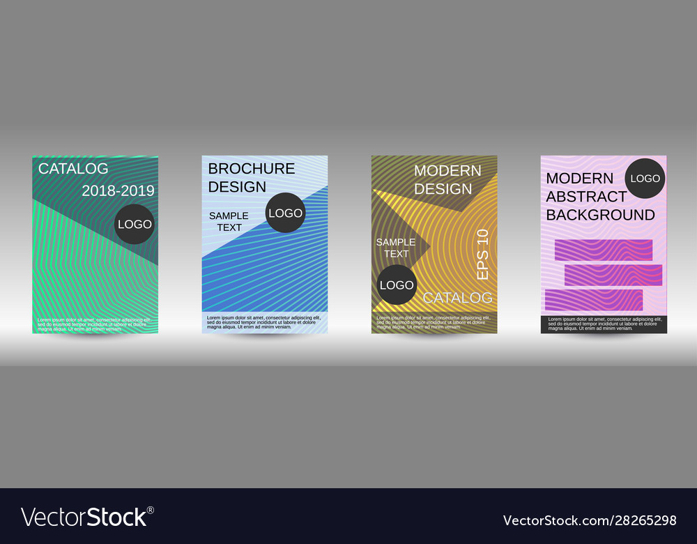 Creative backgrounds with abstract gradient linear