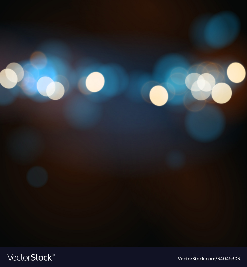 Abstract bokeh background Royalty Free Vector Image