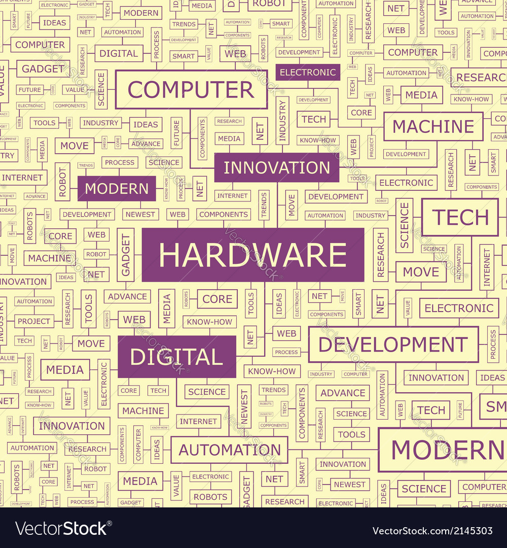 Hardware Royalty Free Vector Image - VectorStock
