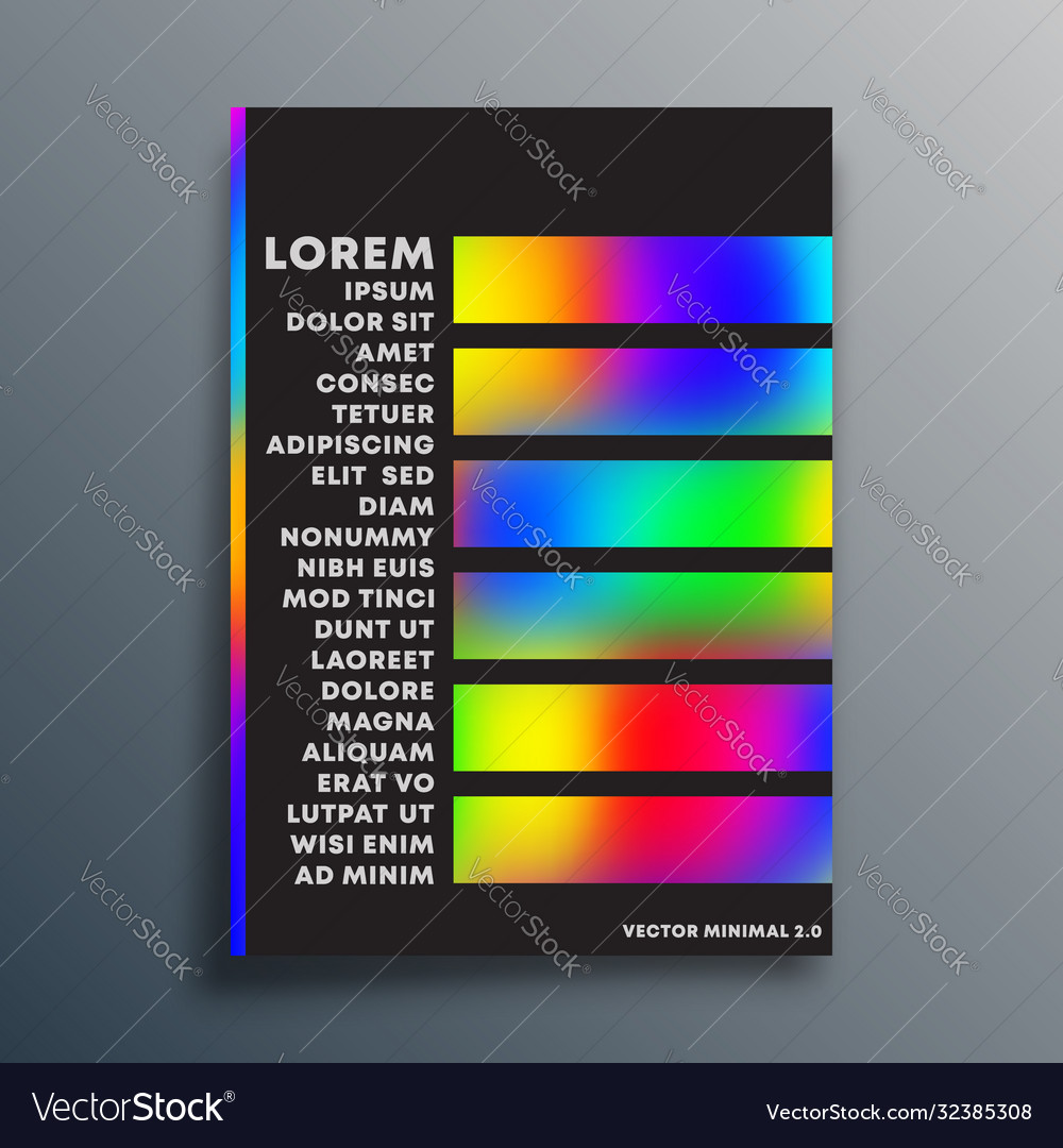 Gradient texture template design for background Vector Image
