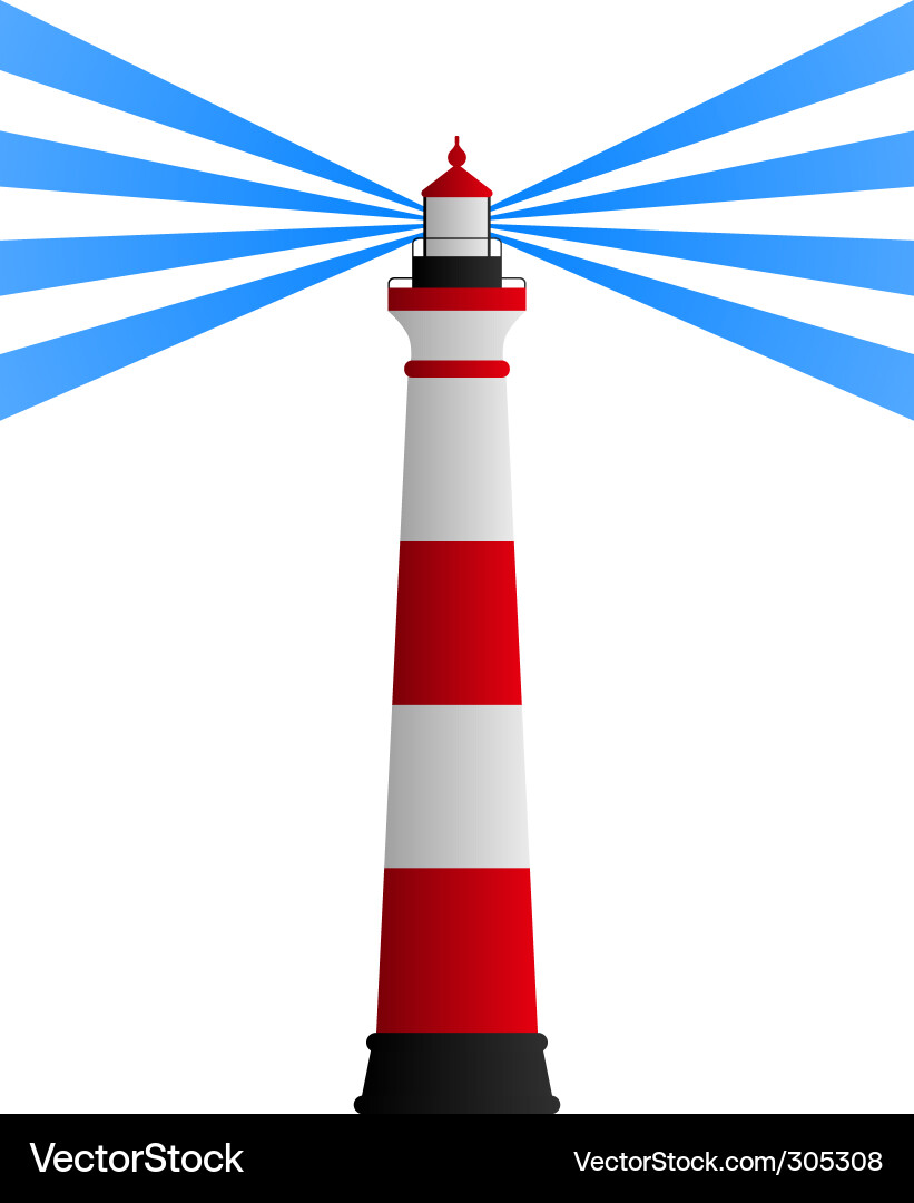 Lighthouse Royalty Free Vector Image - VectorStock