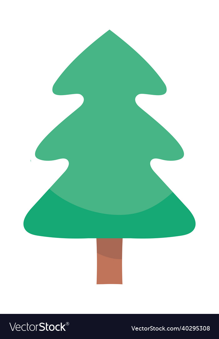 Pine tree icon Royalty Free Vector Image - VectorStock