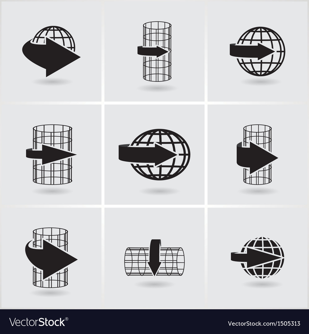 Circular arrows Royalty Free Vector Image - VectorStock