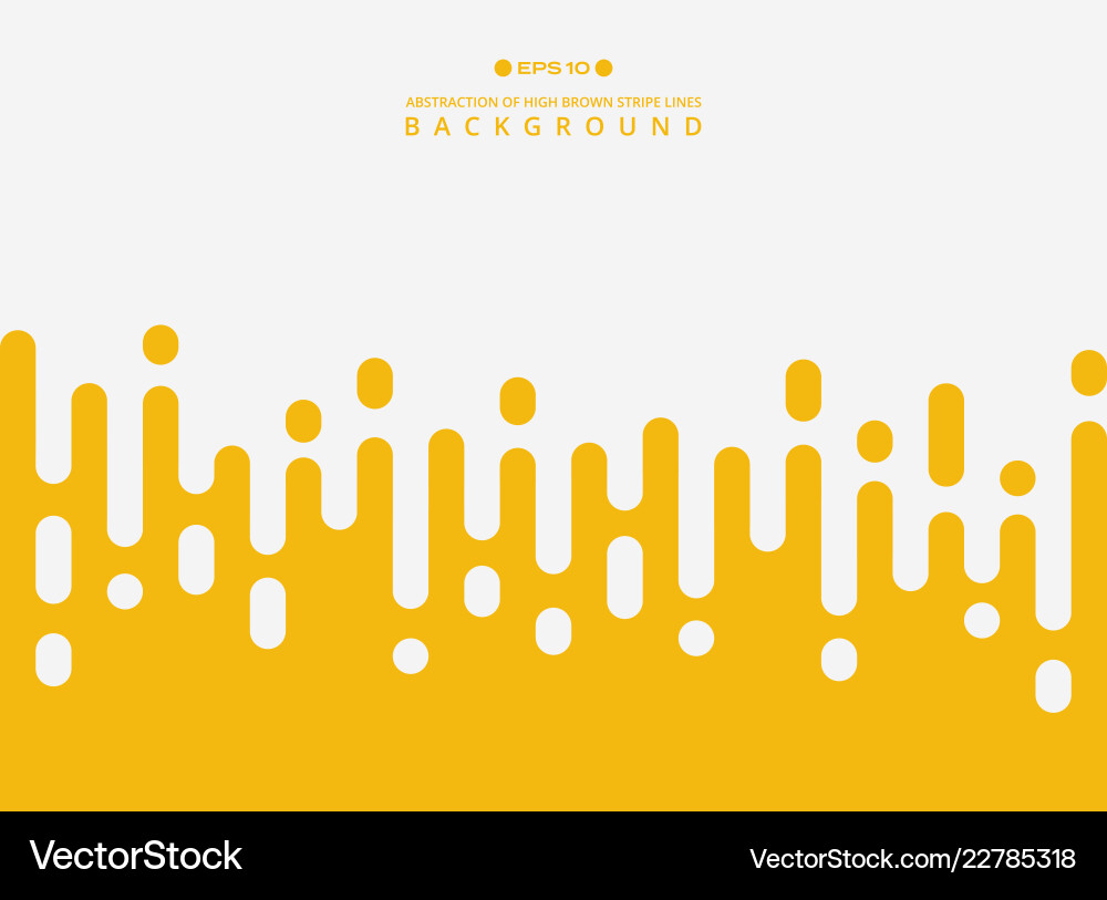 Abstract fresh yellow color stripe lines Vector Image